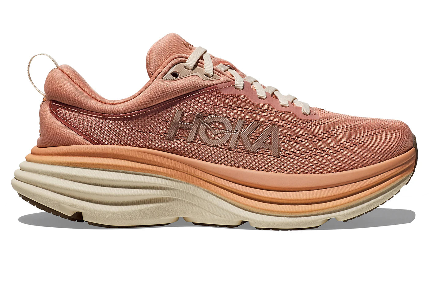 Hoka One One Bondi 8 Sandstone Cream (Women'S) – Kicks Machine