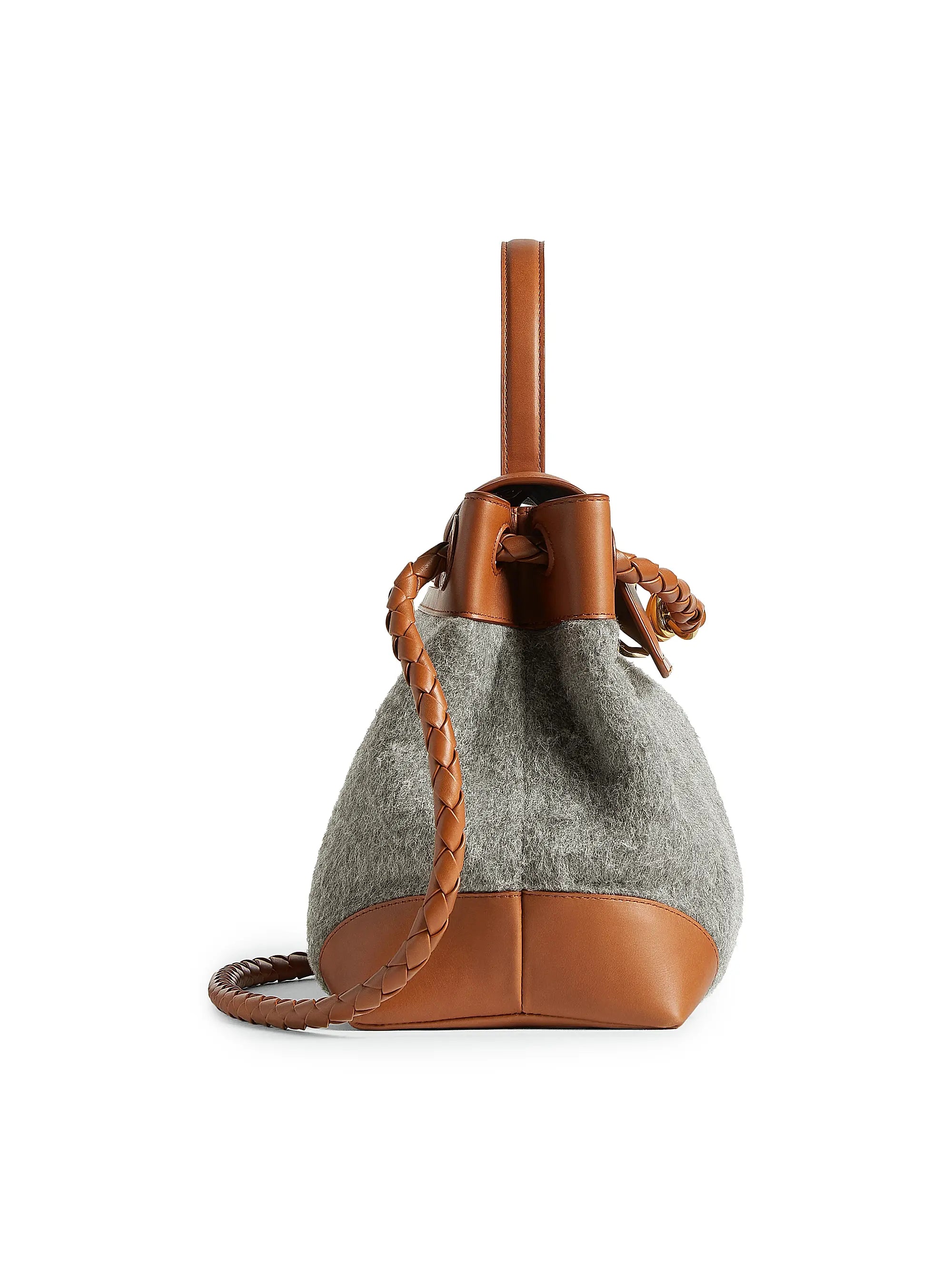 Bottega Veneta Medium Two-Tone Top Handle Bag – Kicks Machine