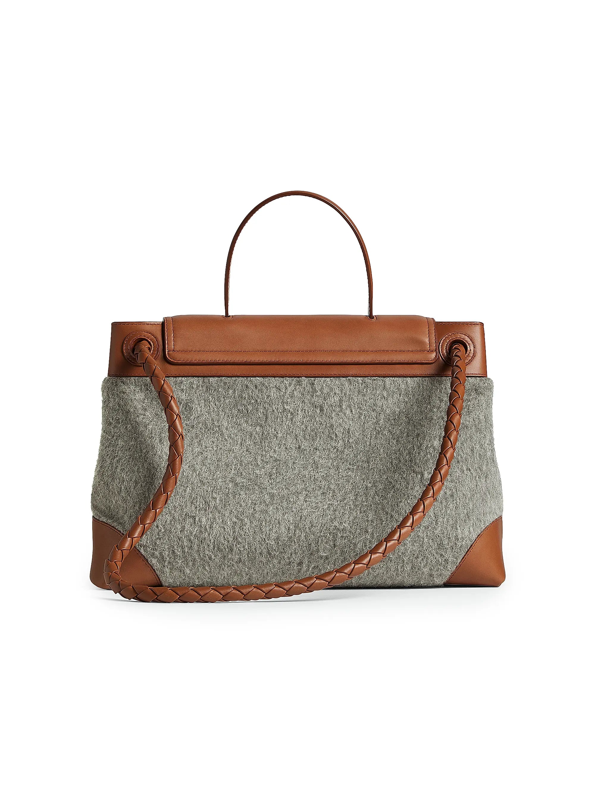 Bottega Veneta Medium Two-Tone Top Handle Bag – Kicks Machine