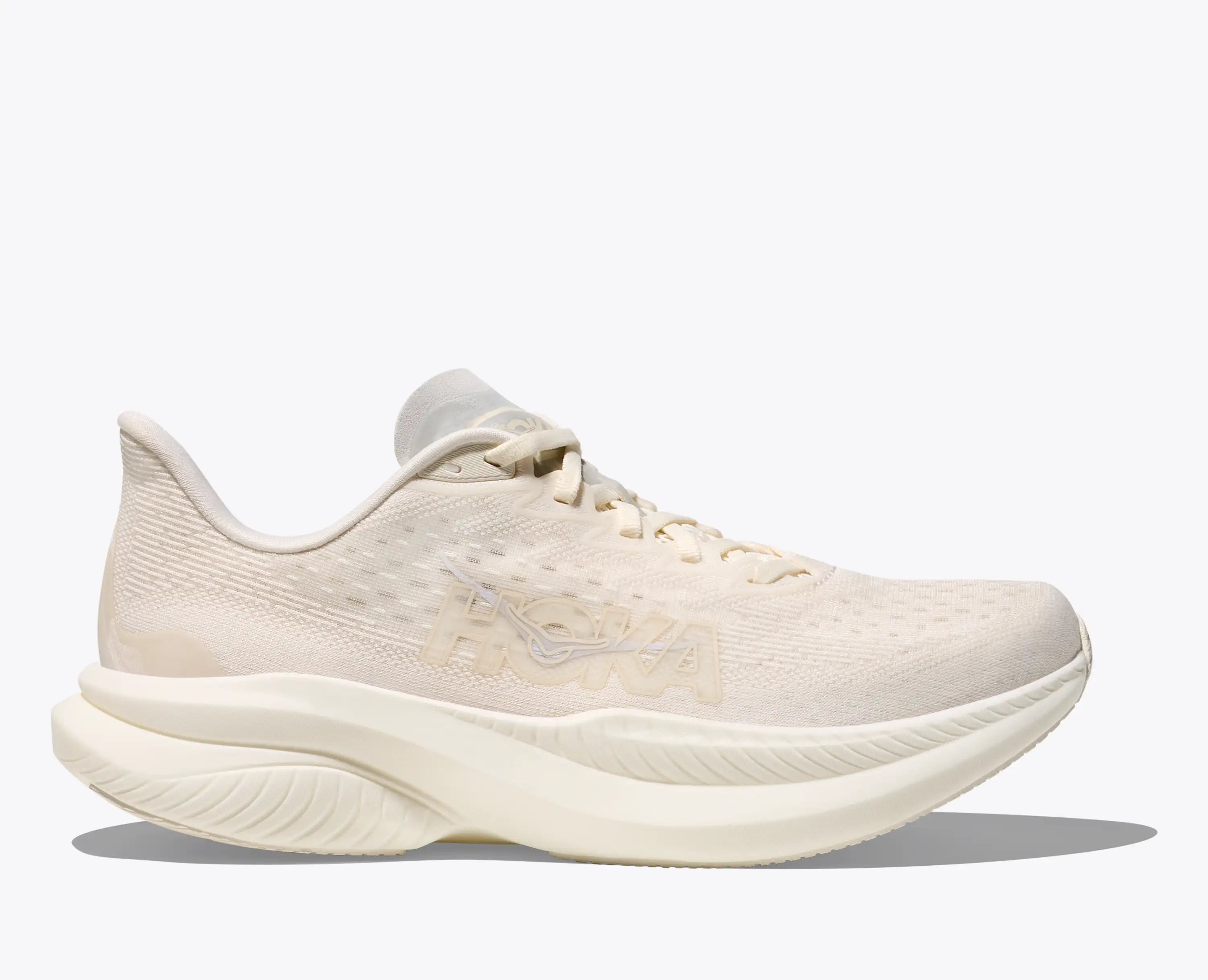 Hoka Women'S Mach 6 Alabaster Cosmic Grey – Kicks Machine