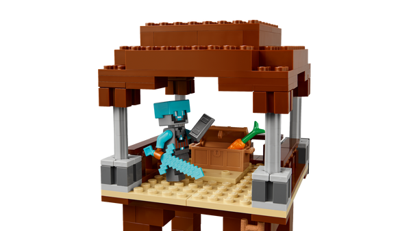 Lego The Pillager Outpost and Ravager – Kicks Machine