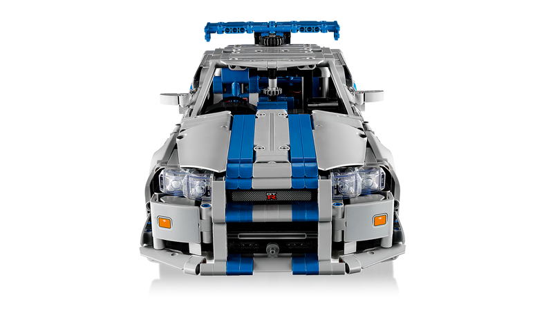 Lego 2 Fast 2 Furious Nissan Skyline GTR R34 Car – Kicks Machine
