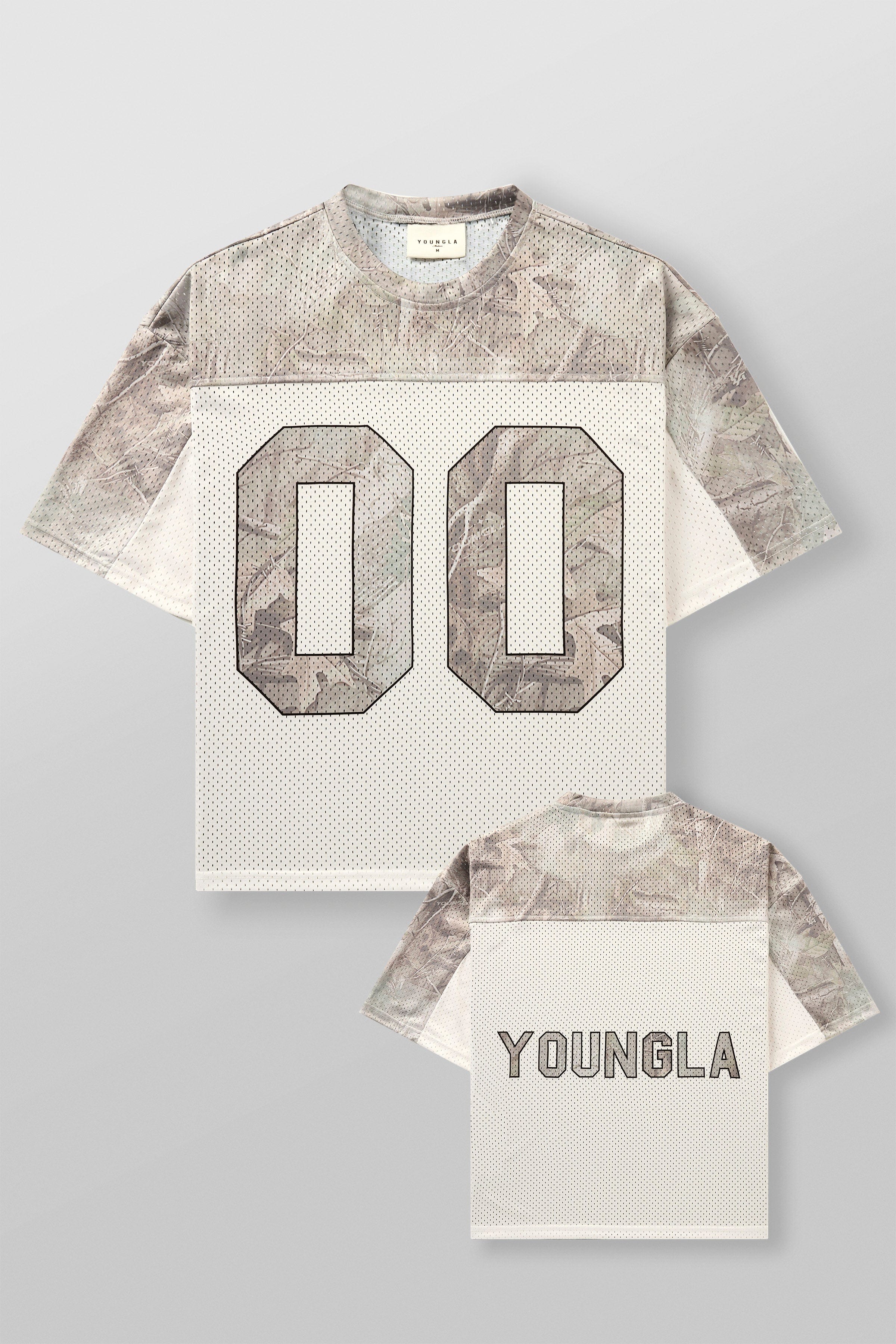 YoungLA 4237 - Double-Zero Jersey Desert Tan Tree Camo – Kicks Machine
