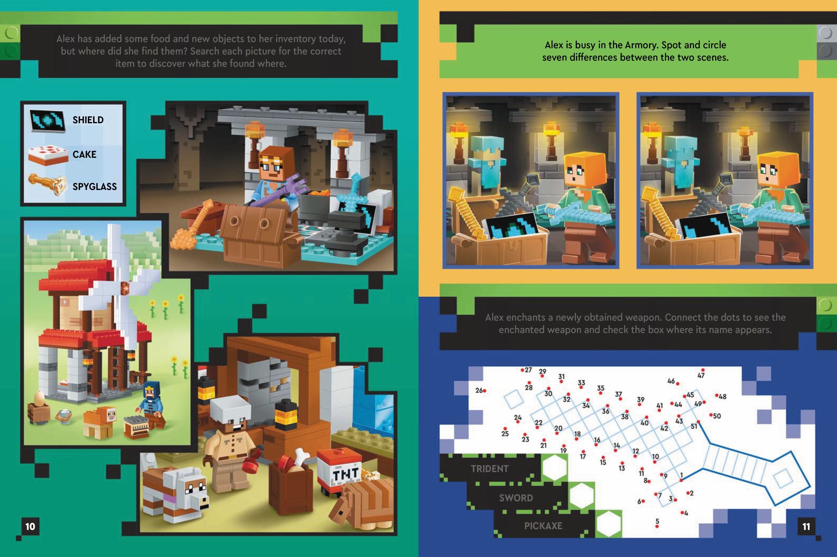 Lego ALEX VS CREEPER MINECRAFT – Kicks Machine