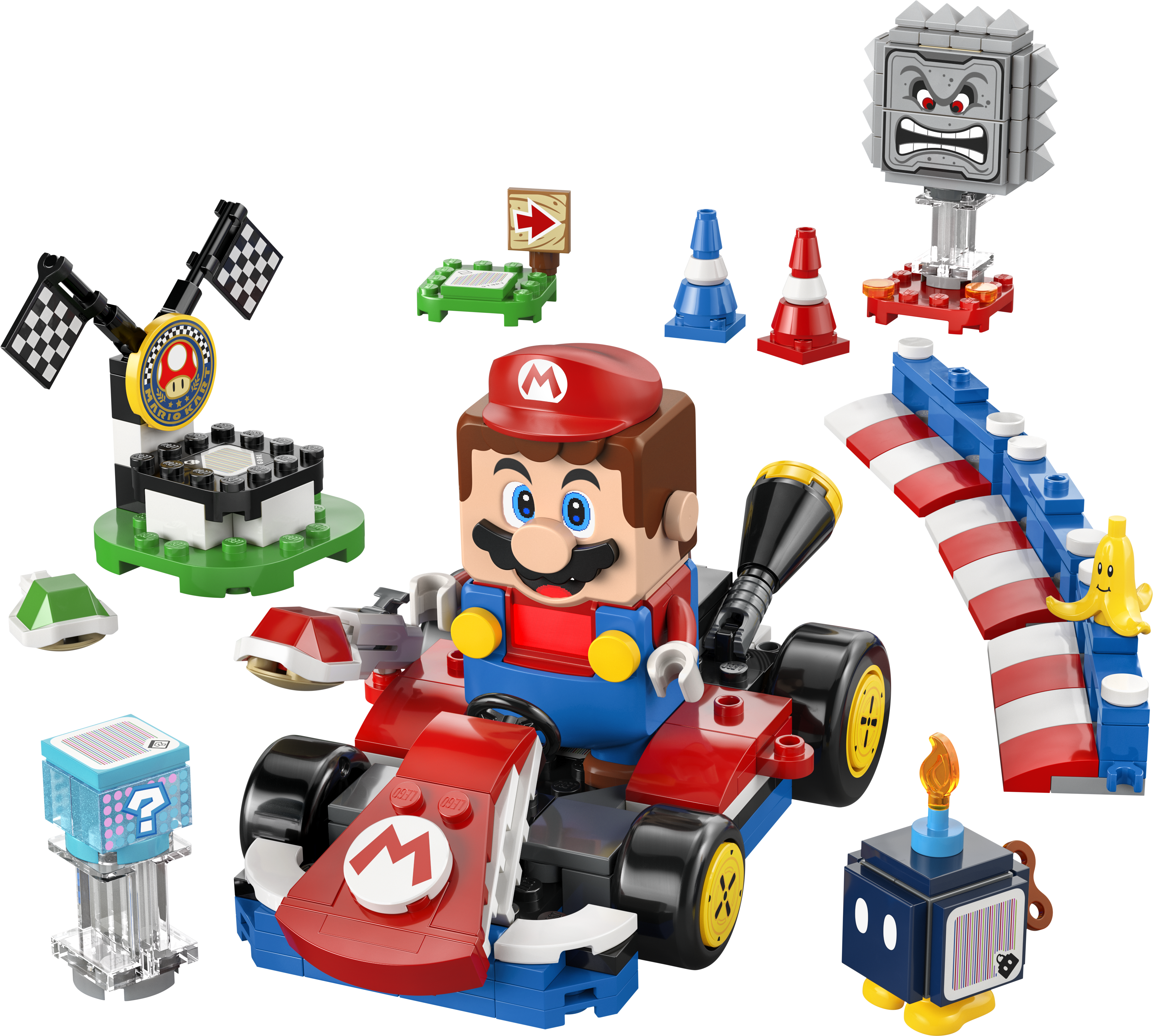 Lego Mario Kart Interactive LEGO Mario Standard Kart – Kicks Machine
