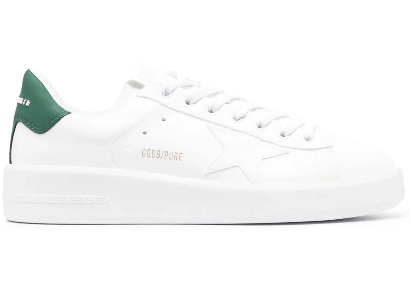 Golden Goose Pure Star White Green – Kicks Machine