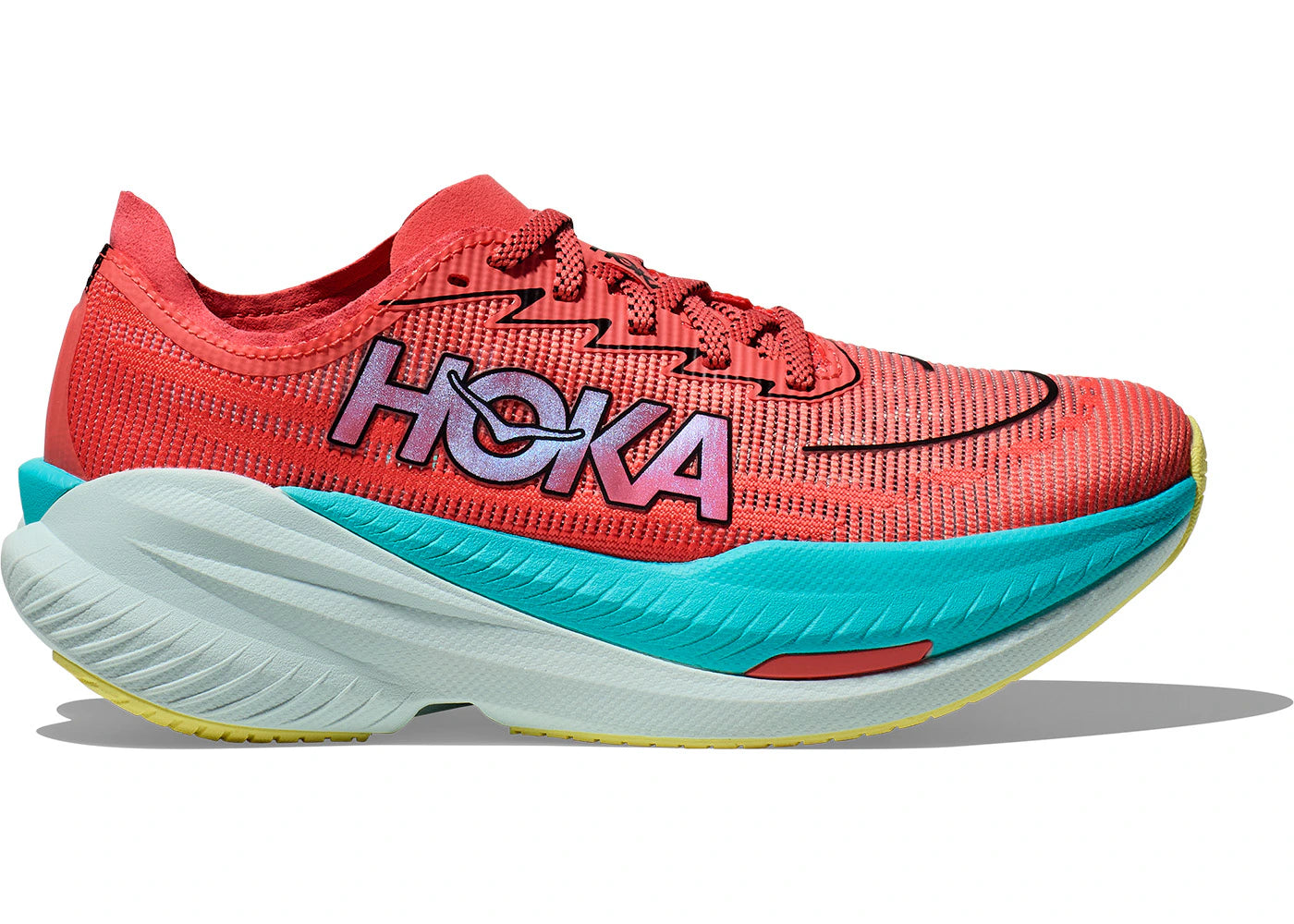 Hoka One One Mach X 2 Grapefruit Electric Coral Womens – Kicks Machine