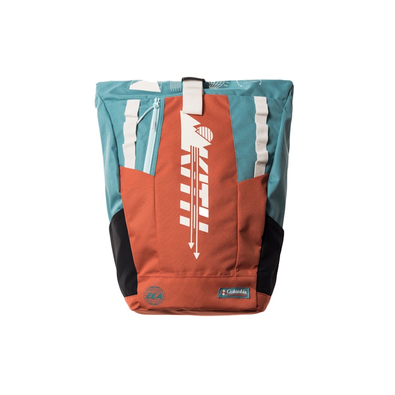 Kith X Columbia Rolltop Bag Teal – Kicks Machine