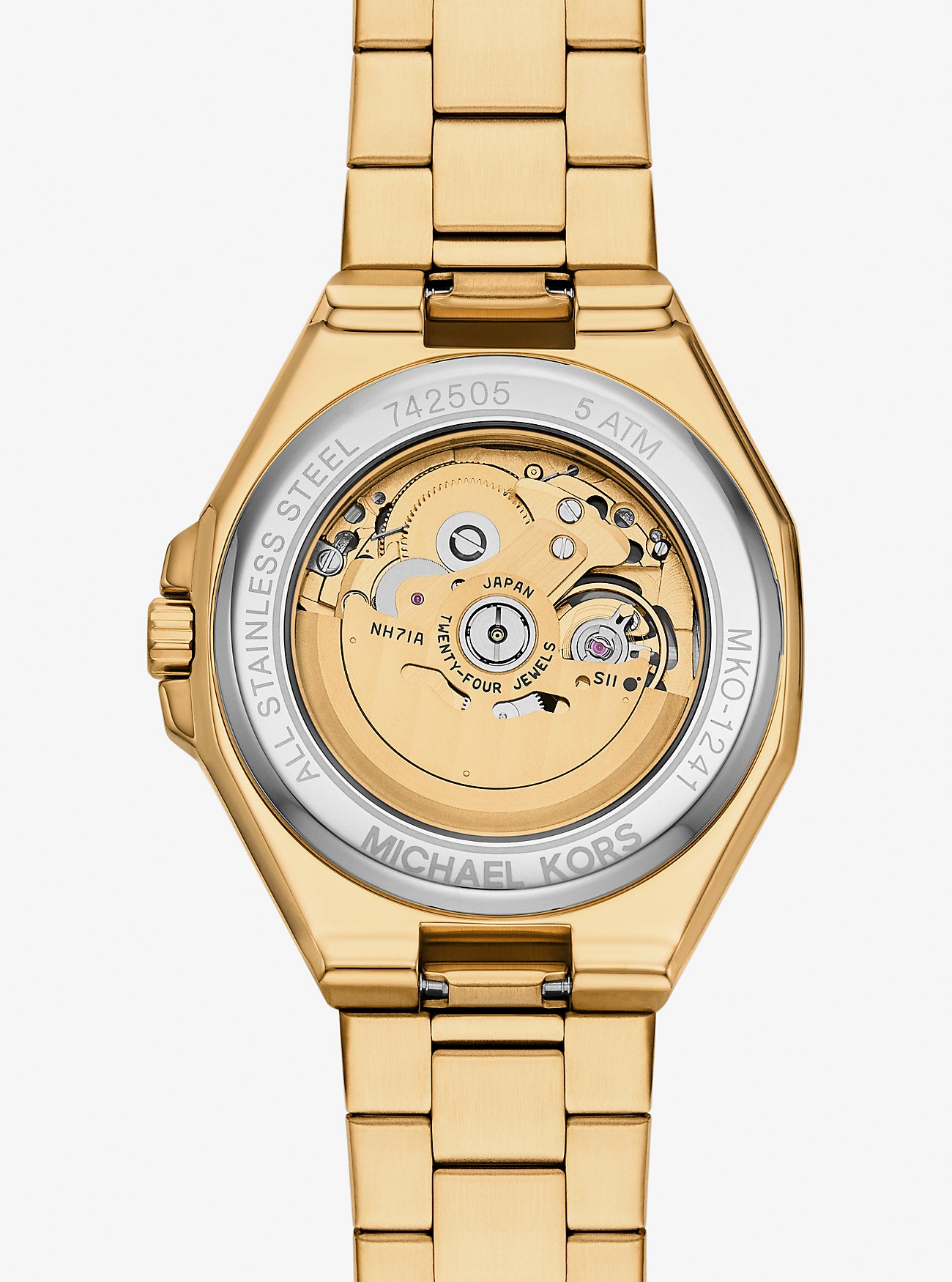 Michael Kors Oversized Callum Gold-Tone Watch Gold – Kicks Machine