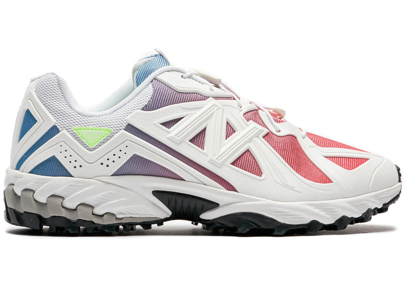 New Balance 610 White Gulf Red Coastal Blue – Kicks Machine