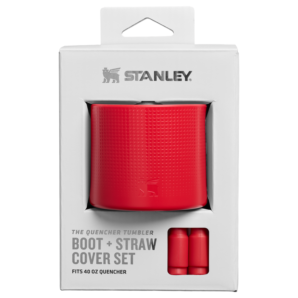 Stanley Stanley Quencher Boot and Straw Cover Set | 40 OZ Chili Red ...