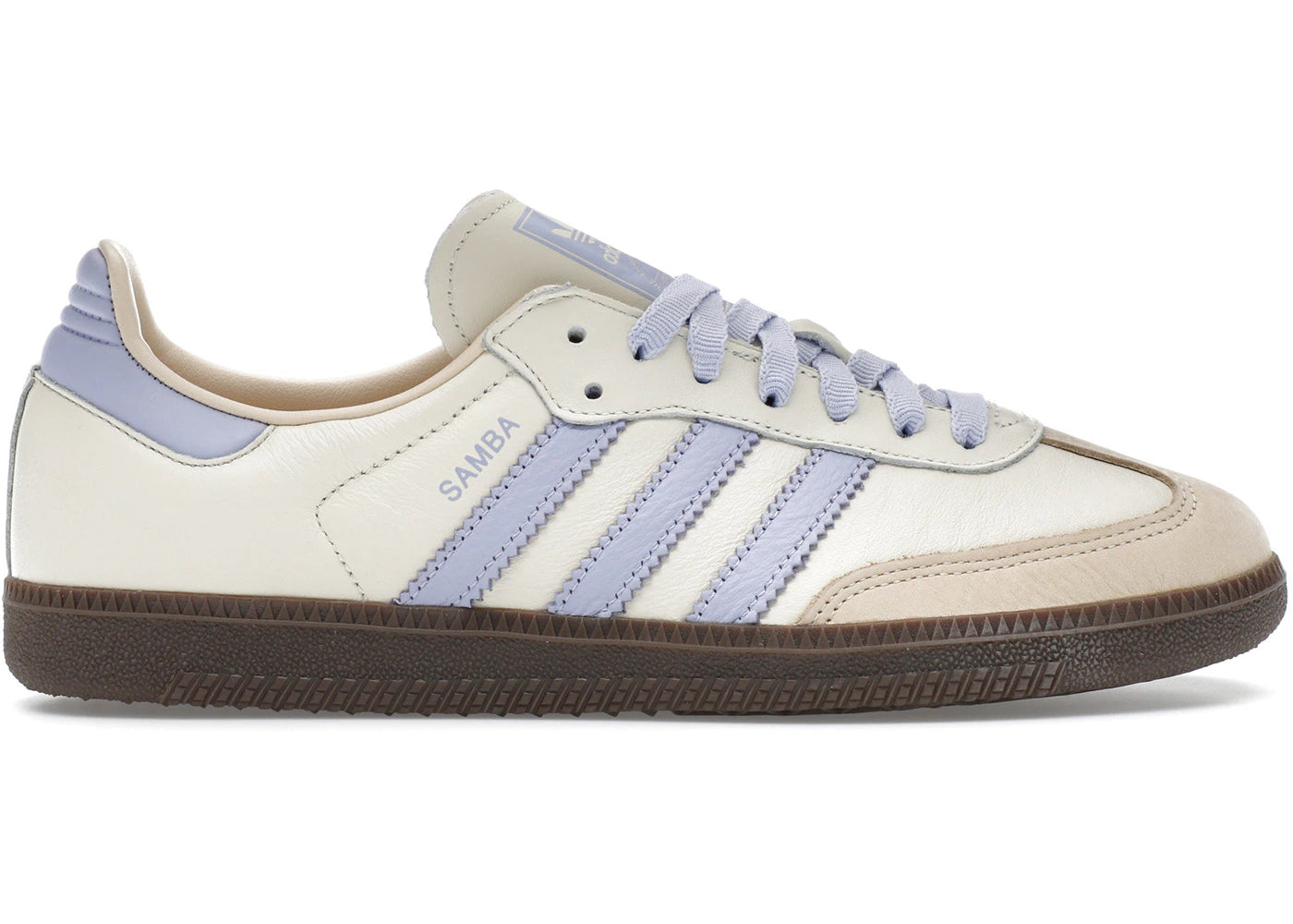 Adidas Samba Og Cream White Violet Womens – Kicks Machine