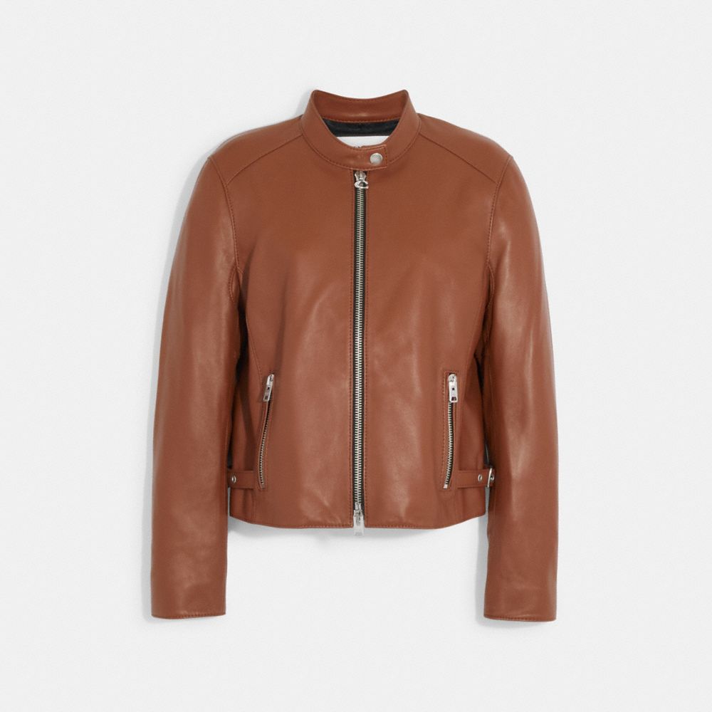 Coach Leather Racer Saddle – Kicks Machine