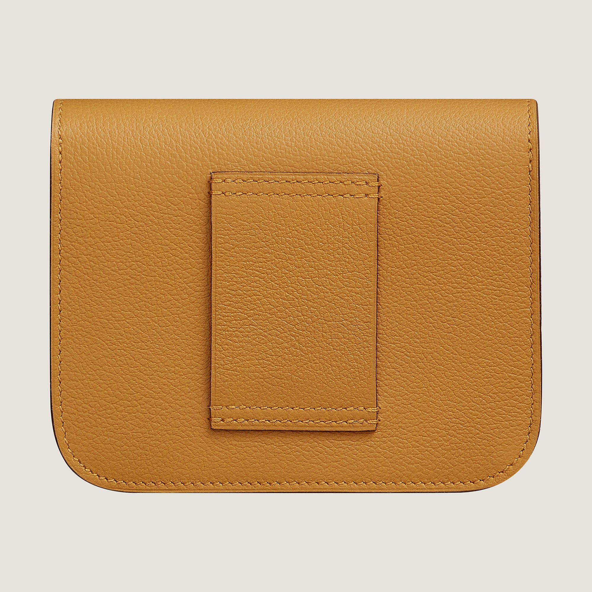 Wallet in Ever calfskin - "H" closure - Removable change purse with zip ...