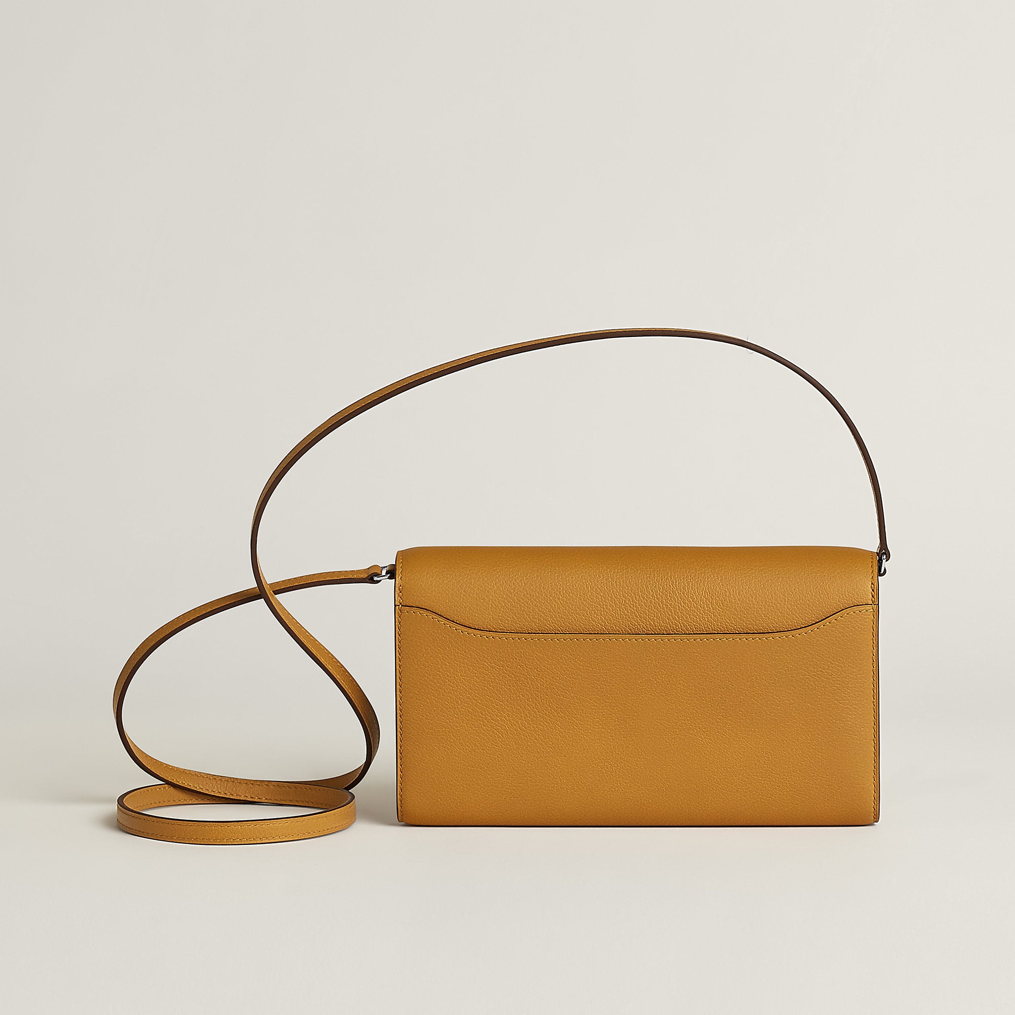 Long wallet in Ever calfskin - "H" closure - Central change purse with ...